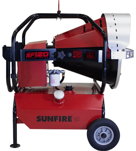 SunFire SF120 - 120K BTU Diesel Heater | Shop & Garage