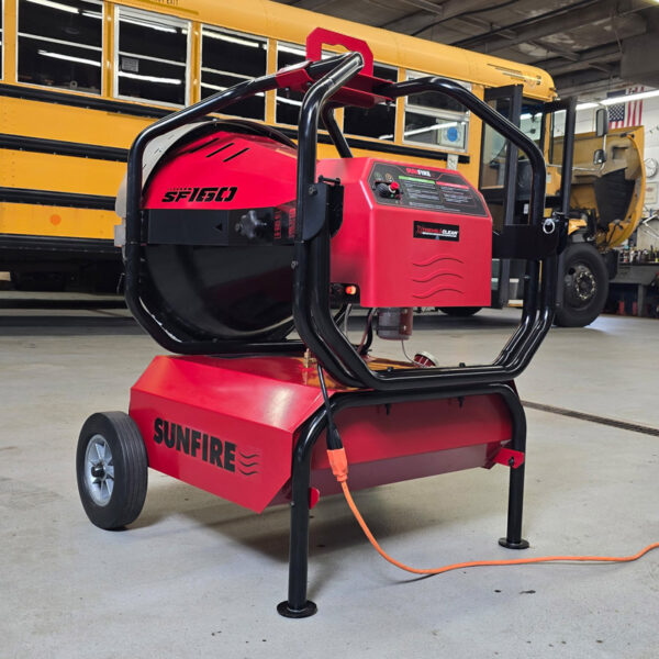 SF160 PORTABLE DIESEL/KEROSENE RADIANT HEATER 160,000 BTUwpengine - SunFire